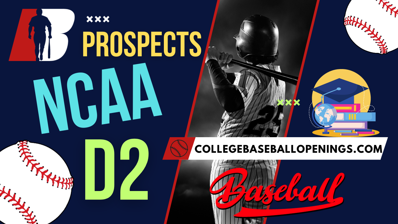 NCAA D2 Looking for Catchers & Arms! 2024 - College Baseball Openings