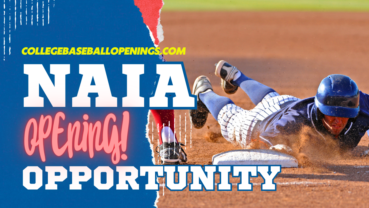 NAIA OPPORTUNITIES FOR BASEBALL PLAYERS CLASS 2025