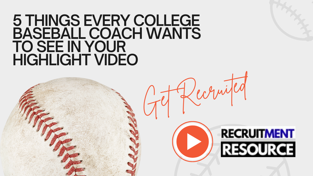 5 Things Every College Baseball Coach Wants to See